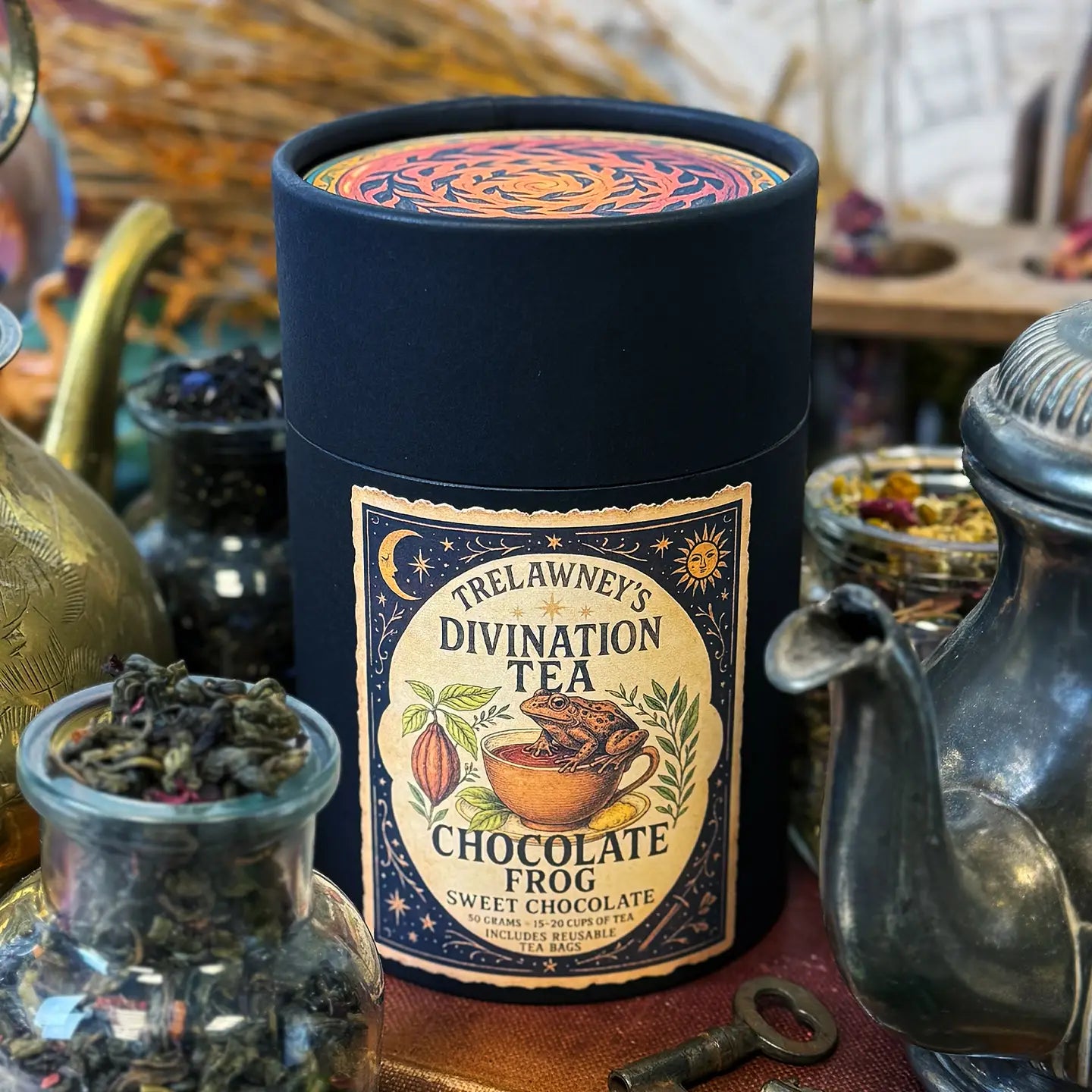 Chocolate Frog Divination Tea – The Hare and the Moon